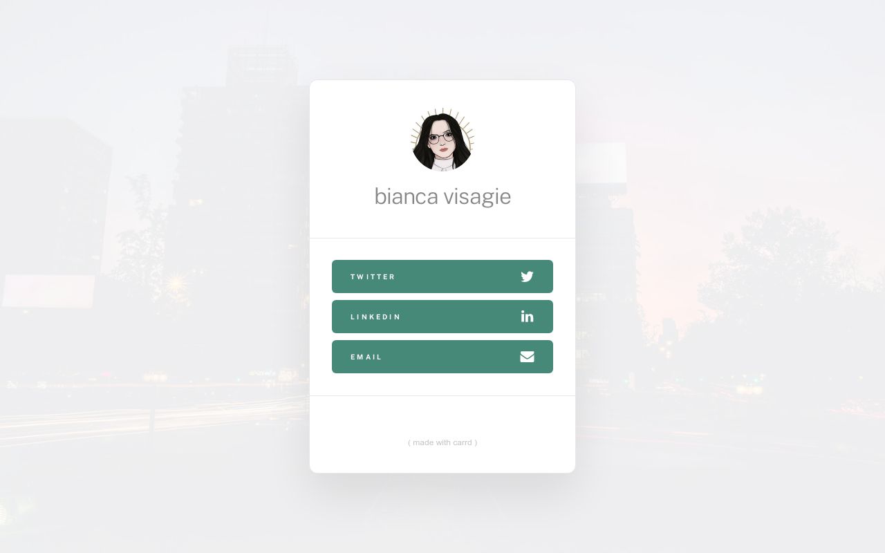 Links [biancavisagie.carrd.co]